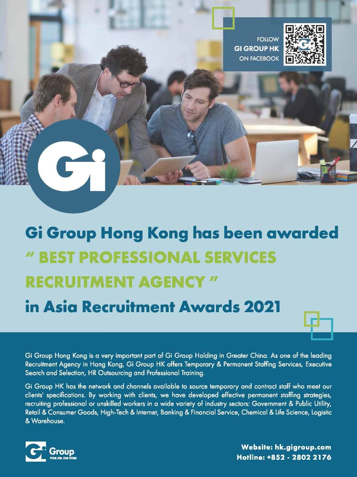 Human Resources Magazine, Hong Kong Q2 2021 | Gi Group Hong Kong